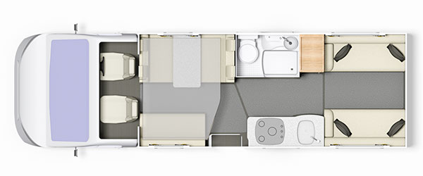 Rear / End Lounge Motorhomes For Sale - Grantham's